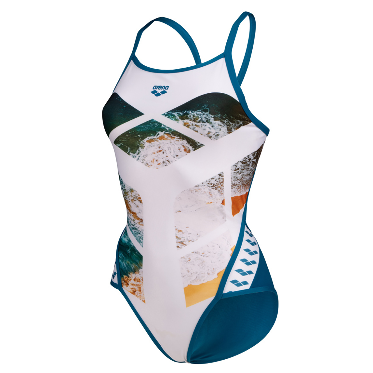 WOMENS ARENA PLANET WATER SWIMSUIT SUPERFLY BACK